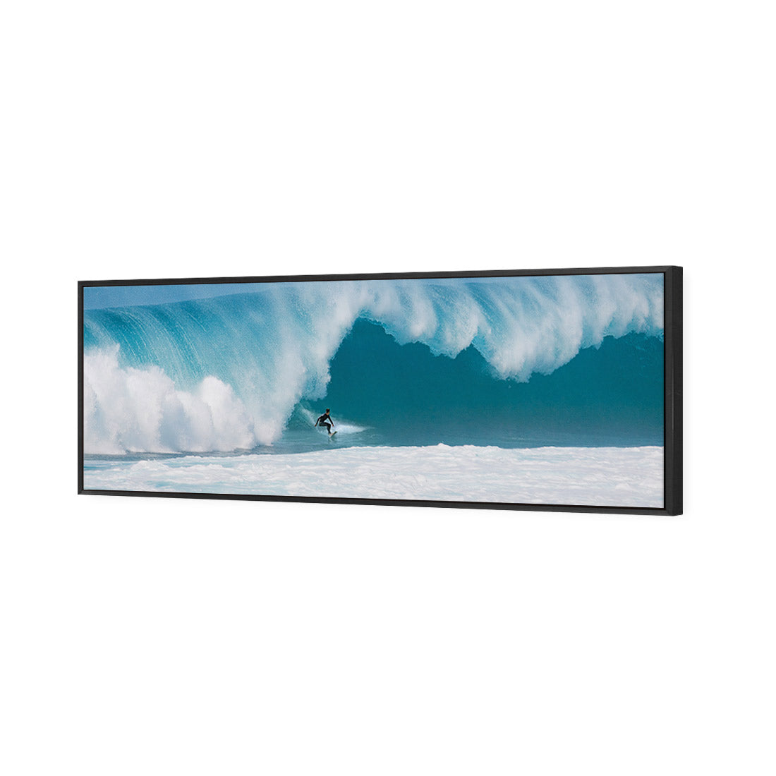 Surfer in Rolling Wave (Long) – Wall Art Designs