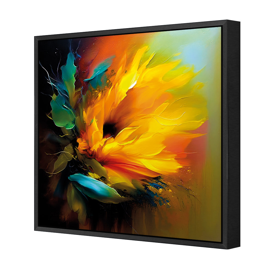 Sunflower Supernova | Wall Art Designs