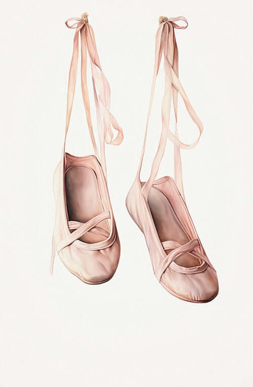 Ballet Shoes I | Wall Art Designs