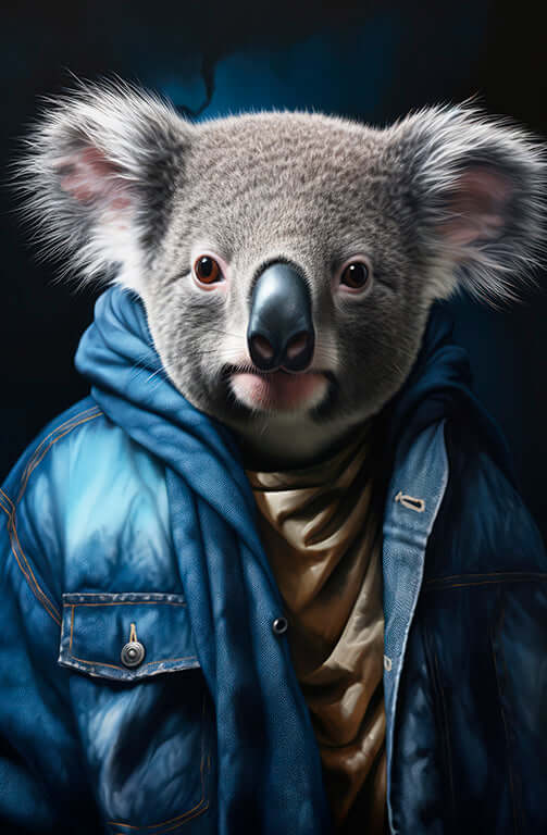 Cool Aussie Koala | Wall Art Designs