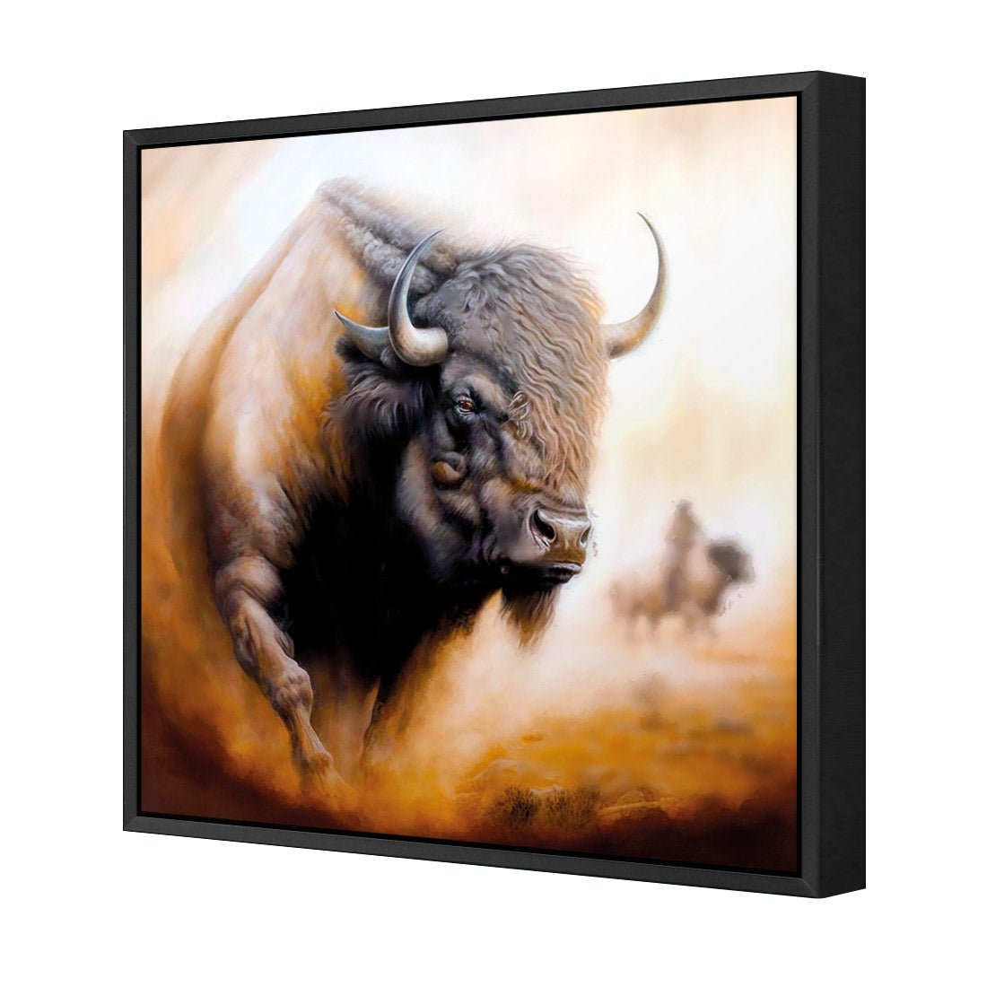 Charging Bison I – Wall Art Designs