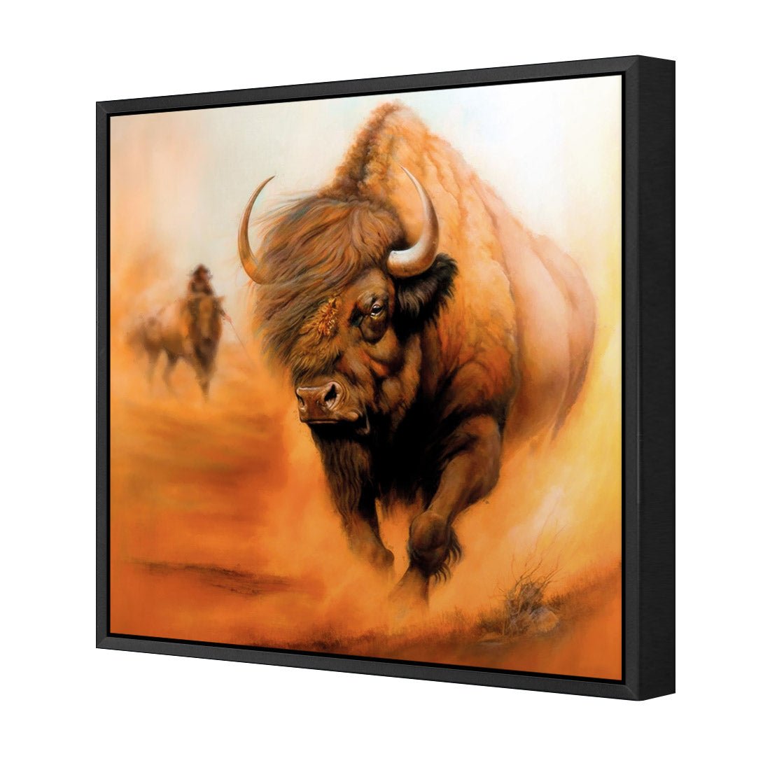 Charging Bison II | Wall Art Designs