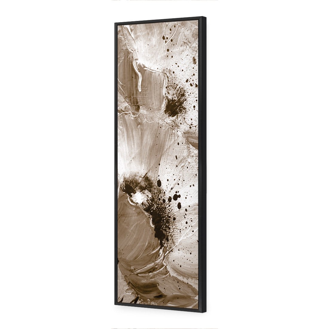 Poppy Art, Sepia (Long) | Wall Art Designs