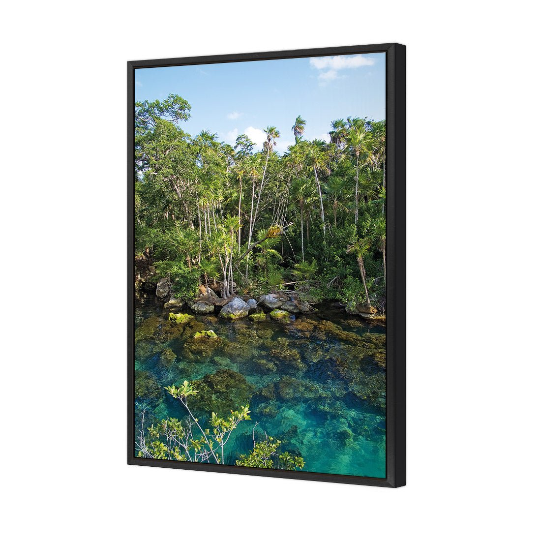 Rainforest Lake (rectangle) | Wall Art Designs